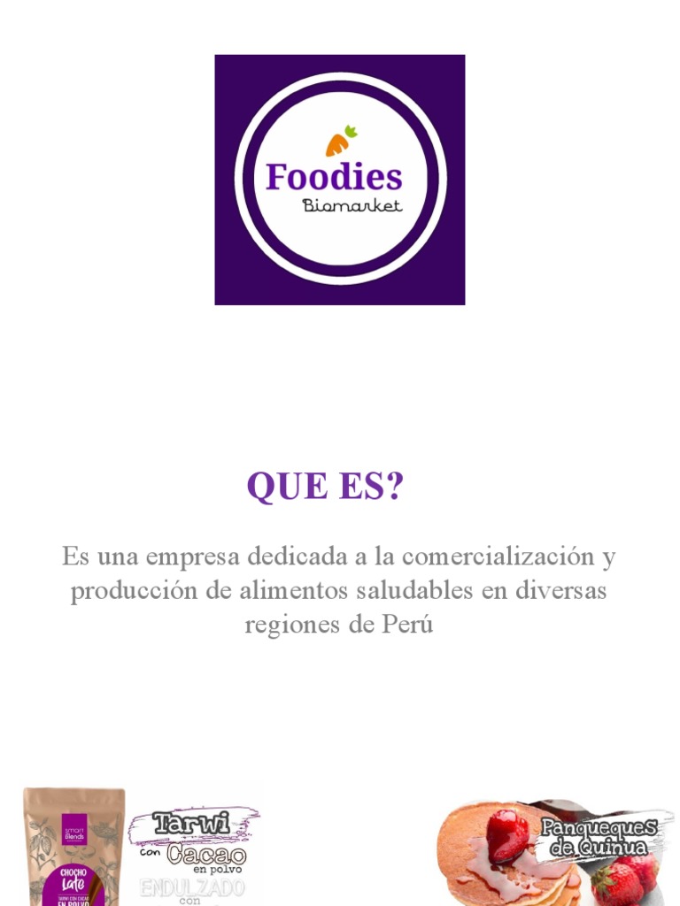 Foodies | PDF | Marca | Alimentos