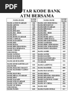 Ach Bank and Branch Code Guide | PDF | Economy Of Asia | Banking