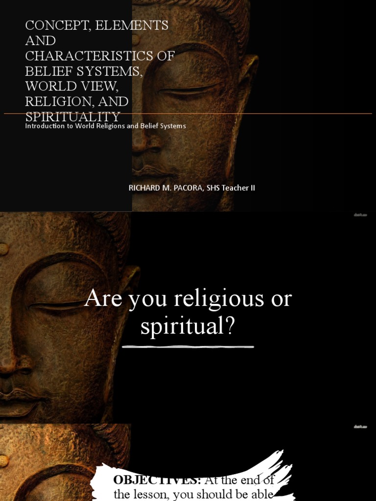 Characteristics of Belief Systems | PDF | Spirituality | Faith