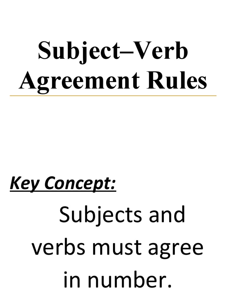 Sva 12 Rules - The Basics | PDF | Grammatical Number | Subject (Grammar)