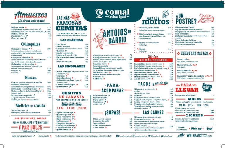 COMAL_Menú | PDF