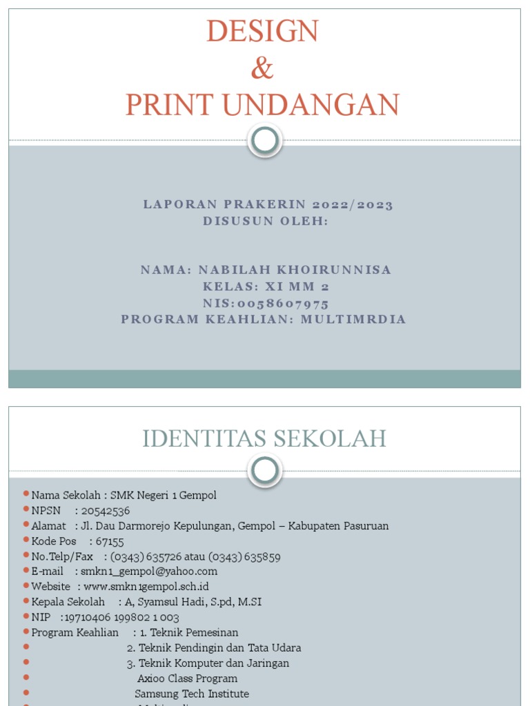 DDG Design Dan Print Undangan | PDF