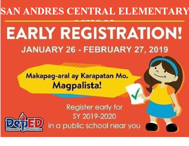 Tarp Early Reg | PDF