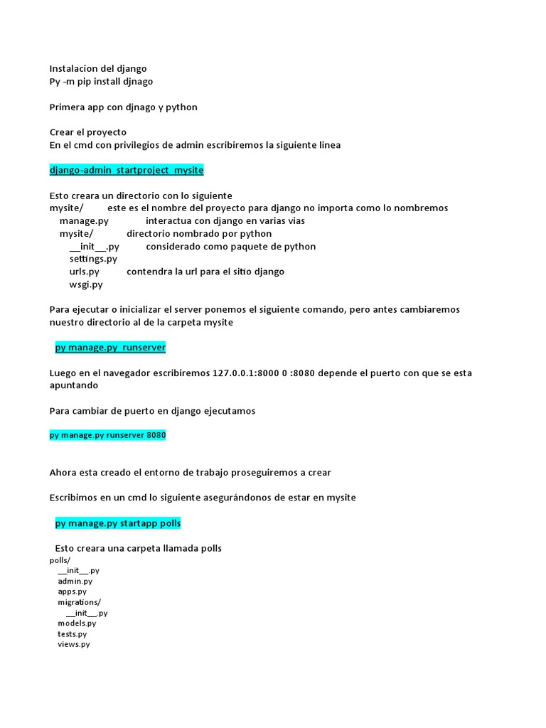 DJango | PDF | Tecnología web | Software