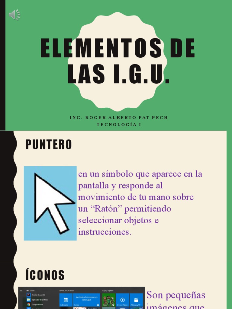 Elementos de Las IGU | PDF