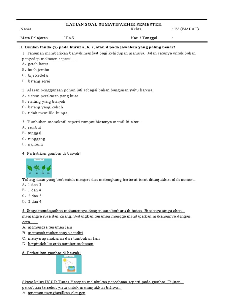 Latihan Soal Ipas | PDF