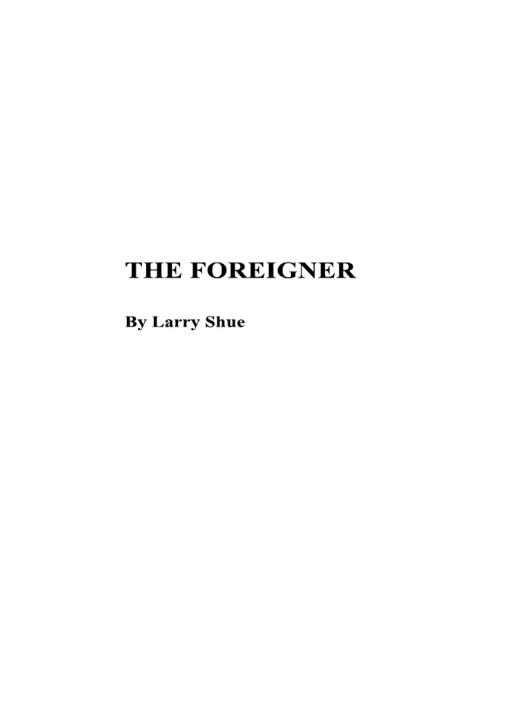 The Foreigner - Larry Shue | PDF