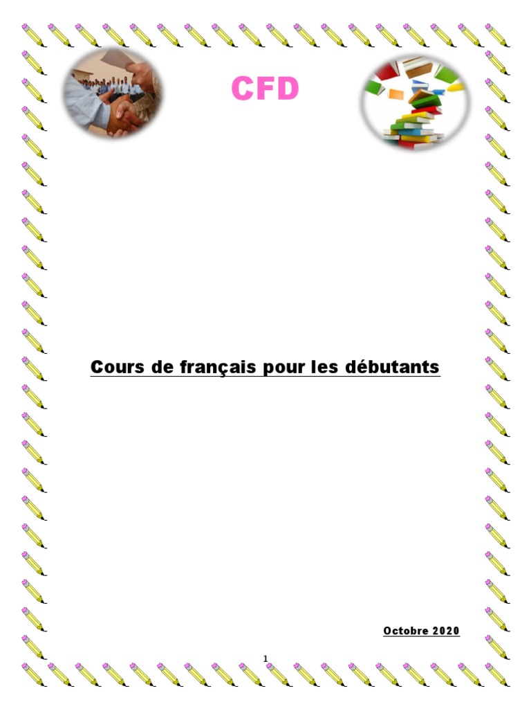 Cours de français pour débutants | PDF | Genre grammatical | Nombre ...