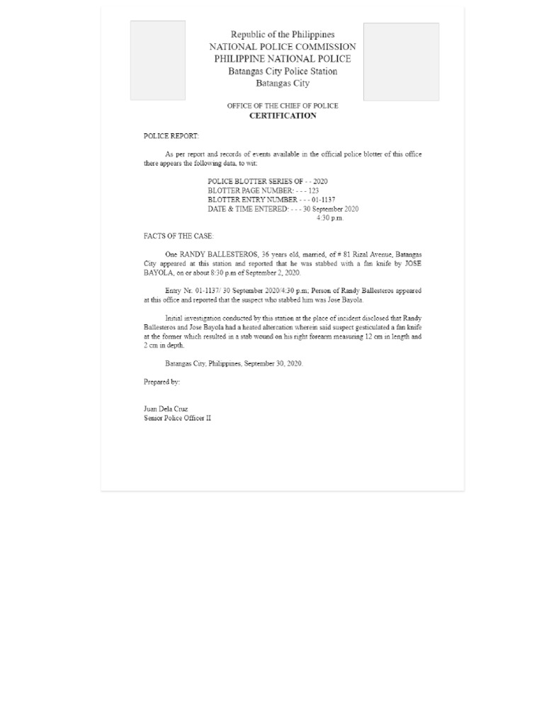 Copy-of-Police-Report.docx-Google-Docs | PDF