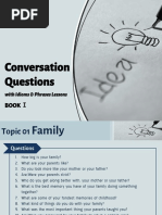 Updated Opic Questions | PDF | Experience