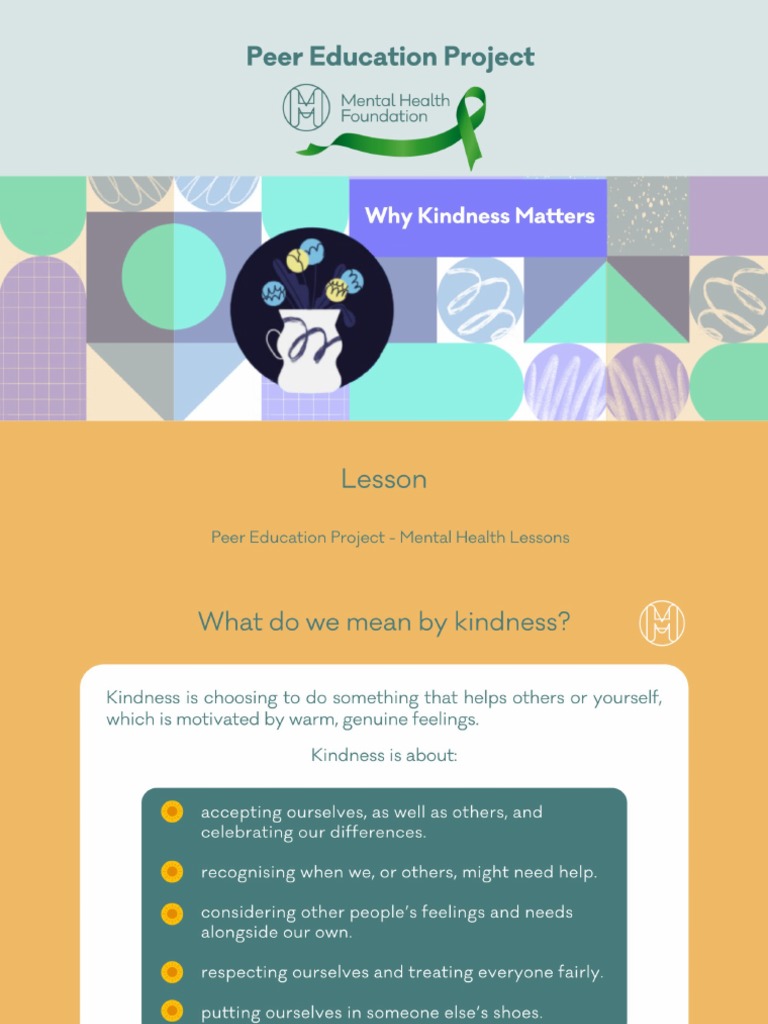 Why Kindness Matters | PDF