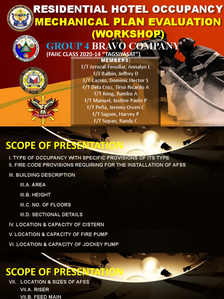 Residential Hotel Mechanical Plan Review | PDF | Fire Sprinkler System ...