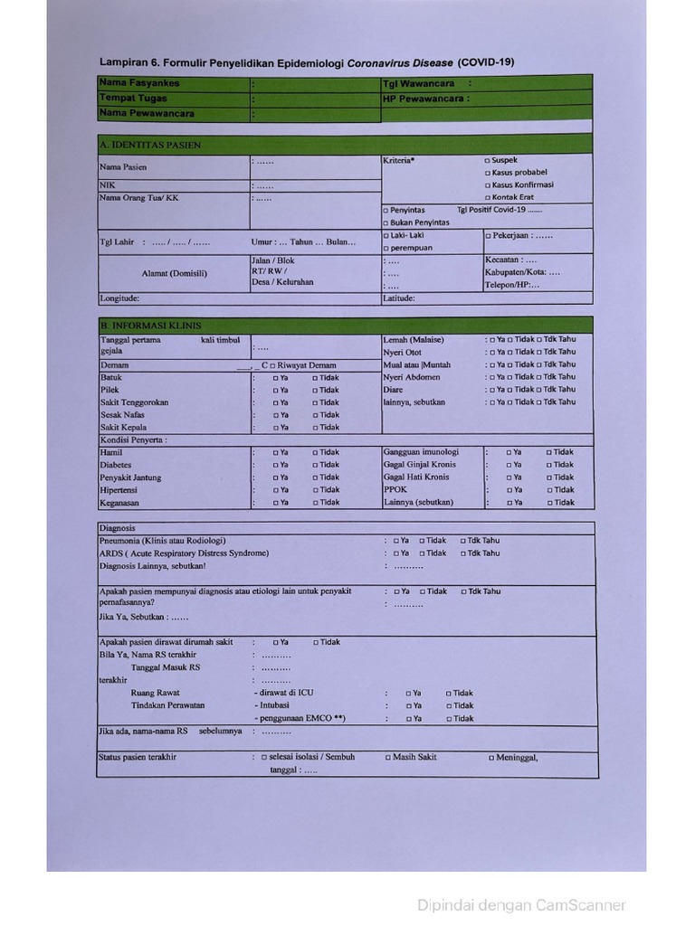 Form PE Terbaru 2022 | PDF