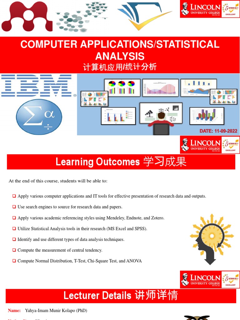 Statistical Analysis with SPSS and Excel | PDF | Thesis | Doctor Of ...