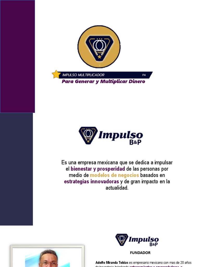Presentacion Impulso | PDF | Business | Economias