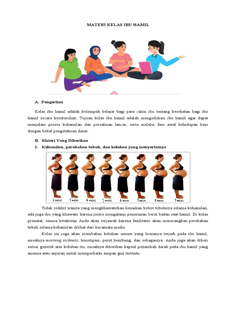 Kelas Edukasi Ibu Hamil | PDF | Kesehatan Holistik