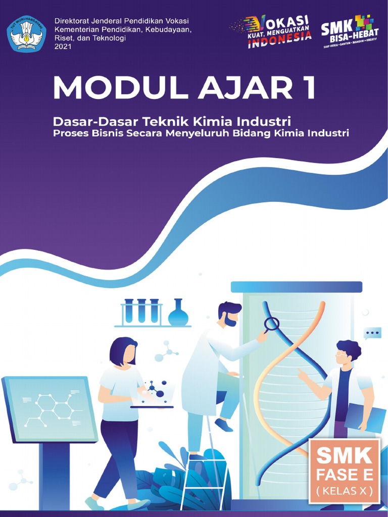 Modul Ajar Dasar-Dasar Teknik Kimia Industri | PDF Modul Ajar Dasar-Dasar Teknik Kimia Industri | PDF