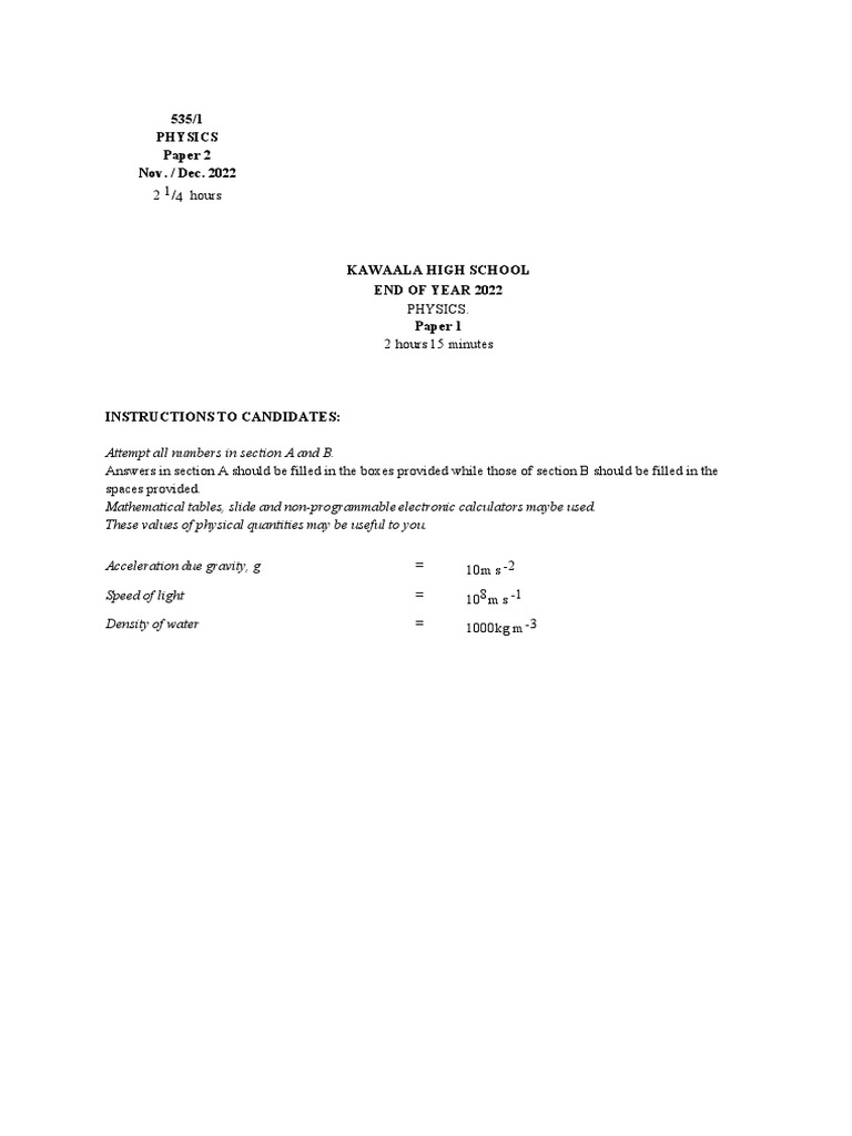 F3 Phy 1 | PDF | Radioactive Decay | Force