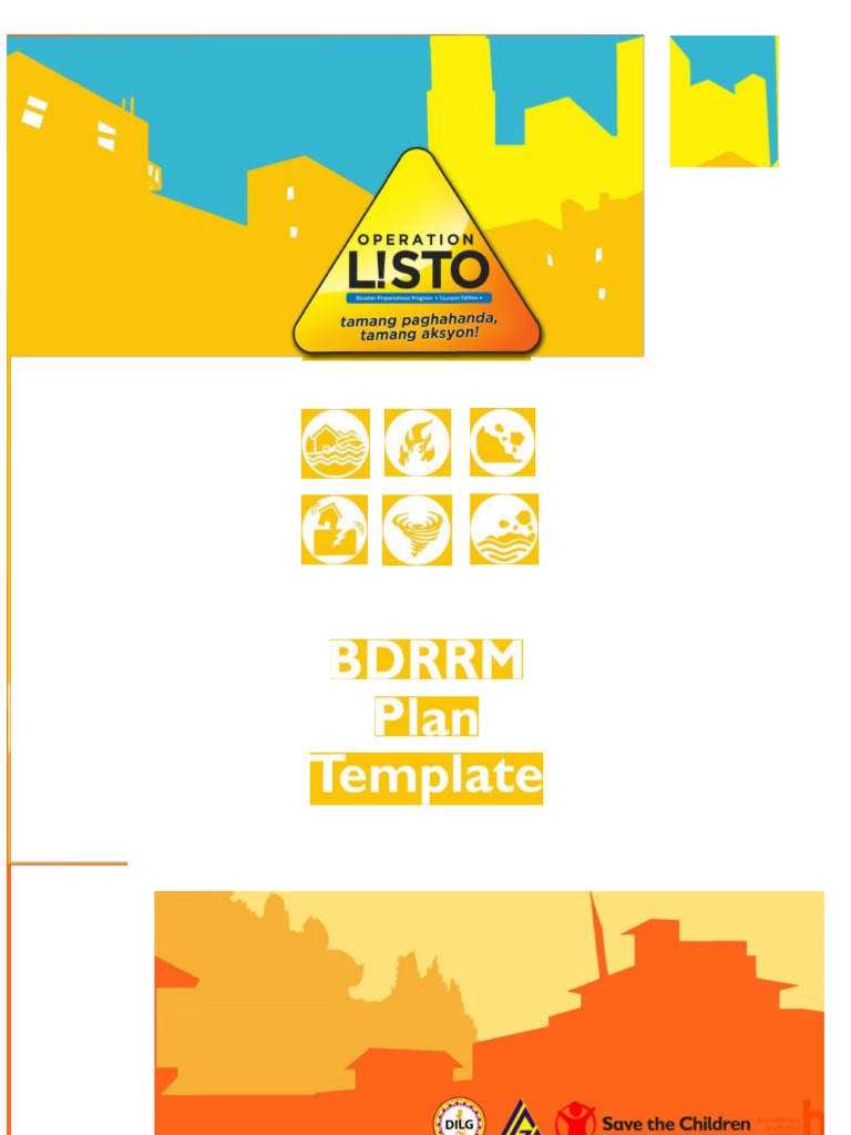 BDRRM Plan Word Template | PDF