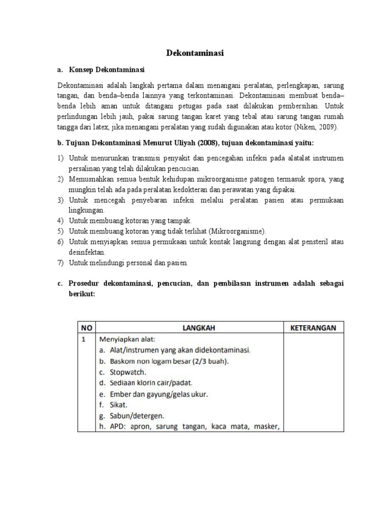 LP Dekontaminasi - Juliza Shinta | PDF | Komputer