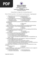 Araling Panlipunan Grade 5 Worksheets | PDF