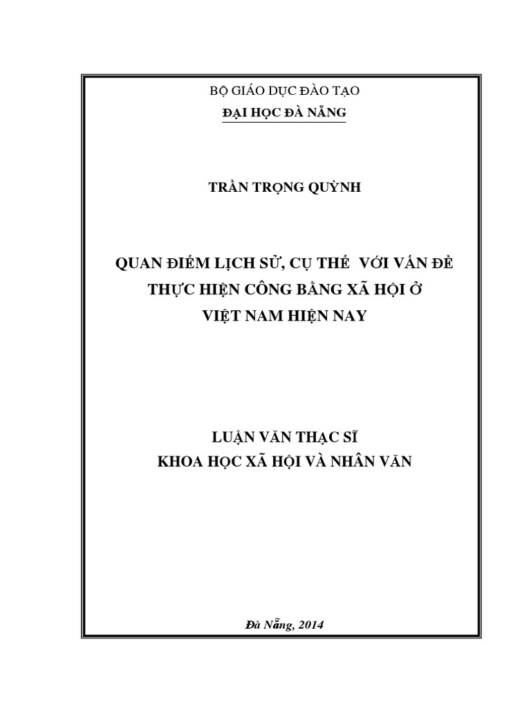 (123doc) Luan Van Thac Si Quan Die M Li CH Su Cu The Vo I Va N de Thu C Hie N Cong Ba NG Xa Ho I ...