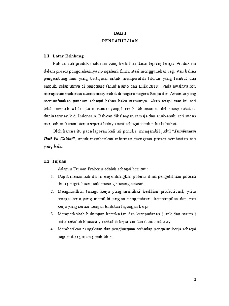 Contoh Laporan PKL Jurusan Aphp | PDF