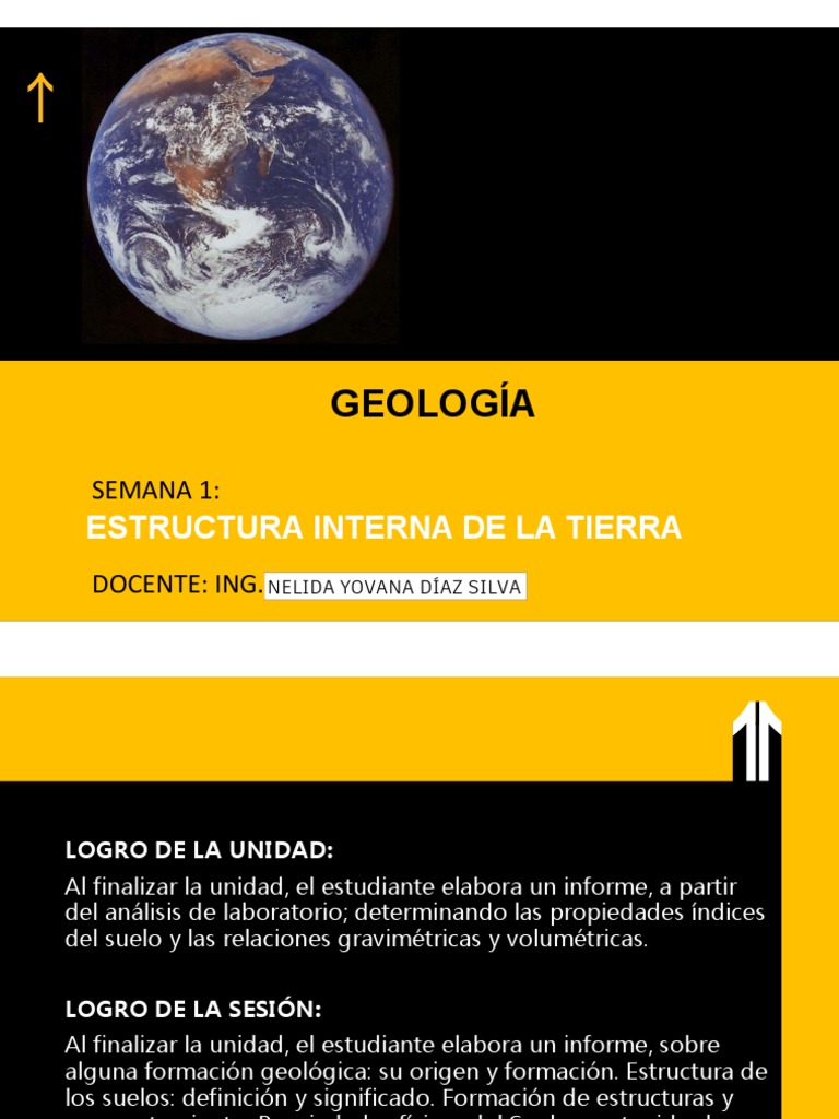 Geología: Estructura Interna de La Tierra | PDF | Tierra | Corteza (Geología)