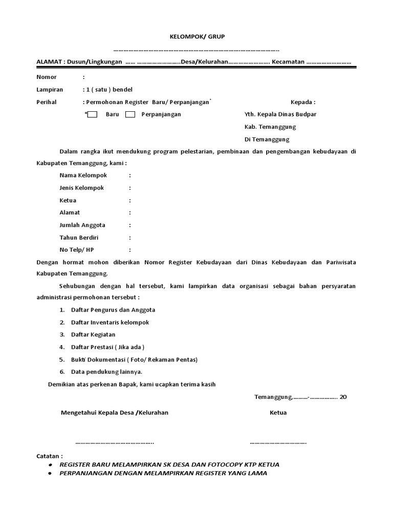 Nomor Register Baru | PDF