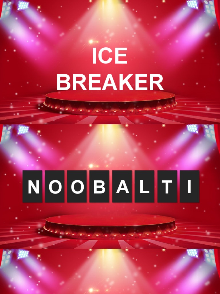 Ice Breaker | PDF