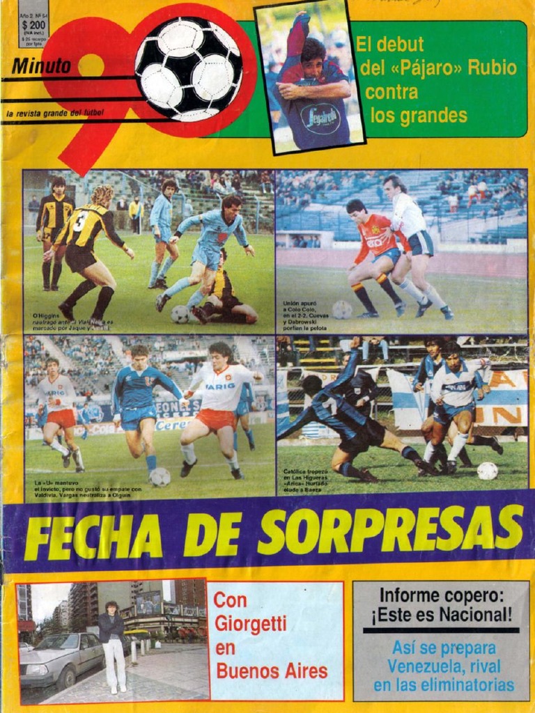 Revista Minuto 90 Nº054-1988-08-16 | PDF