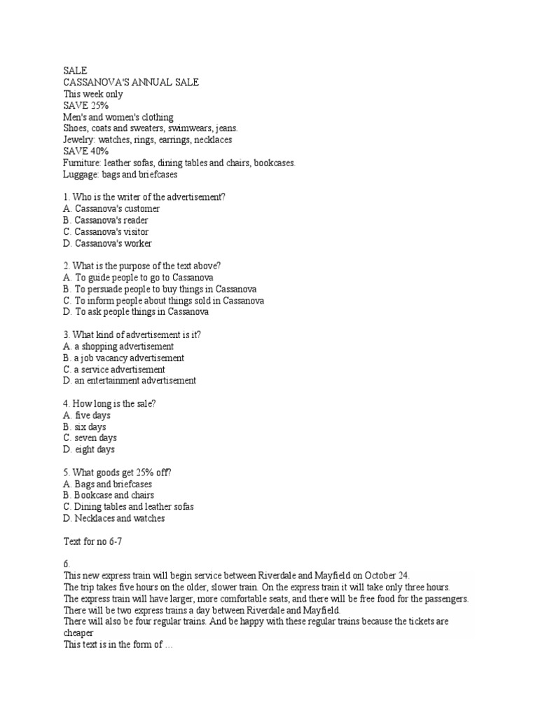 SOAL ADVERTISEMENT | PDF | Dictionary | Advertising