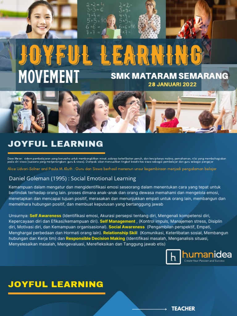 Joyful Learning Movement Semarang Materi | PDF