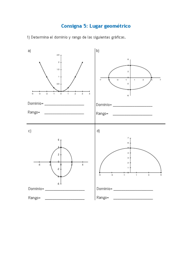 Consigna 6 | PDF | Geometría | Matemáticas