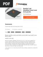 Advanced 3D Printer Specs | PDF | Computer Engineering