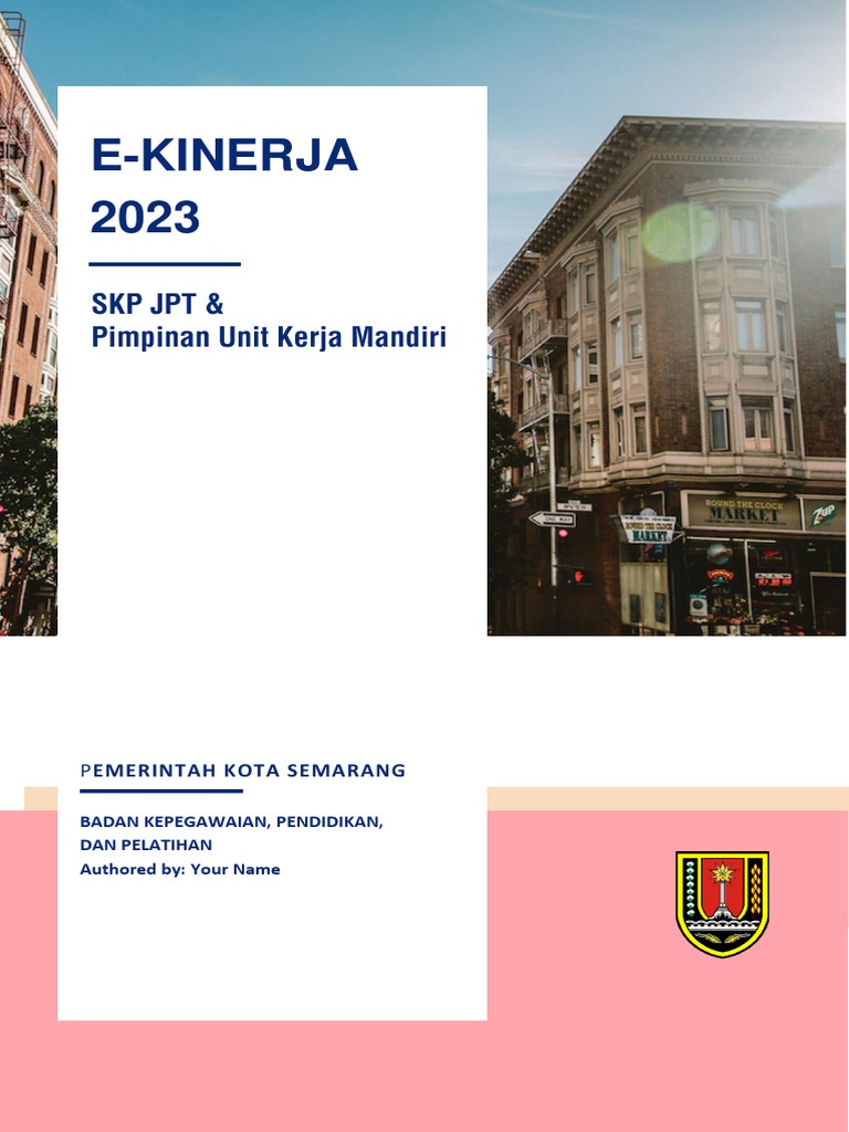 MENYUSUN SKP JPT DI E-KINERJA BKPP KOTA SEMARANG | PDF
