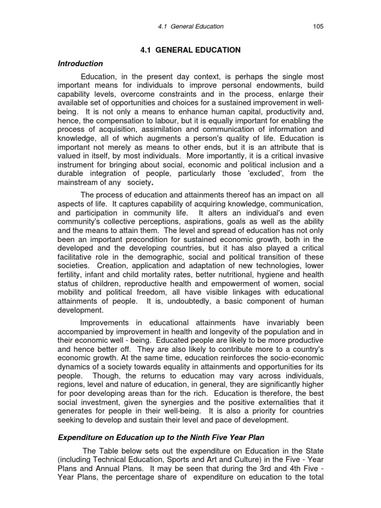 Education's Role in Societal Growth | PDF | Curriculum | Vocational ...