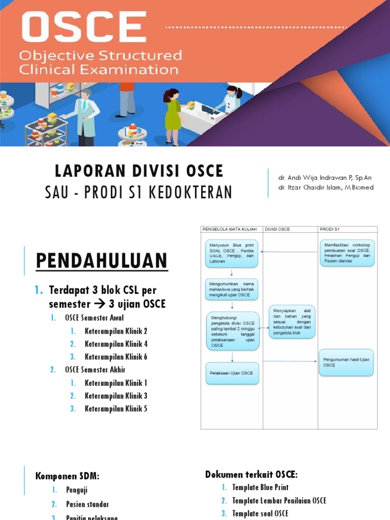 Laporan Evaluasi Divisi OSCE 2022 | PDF