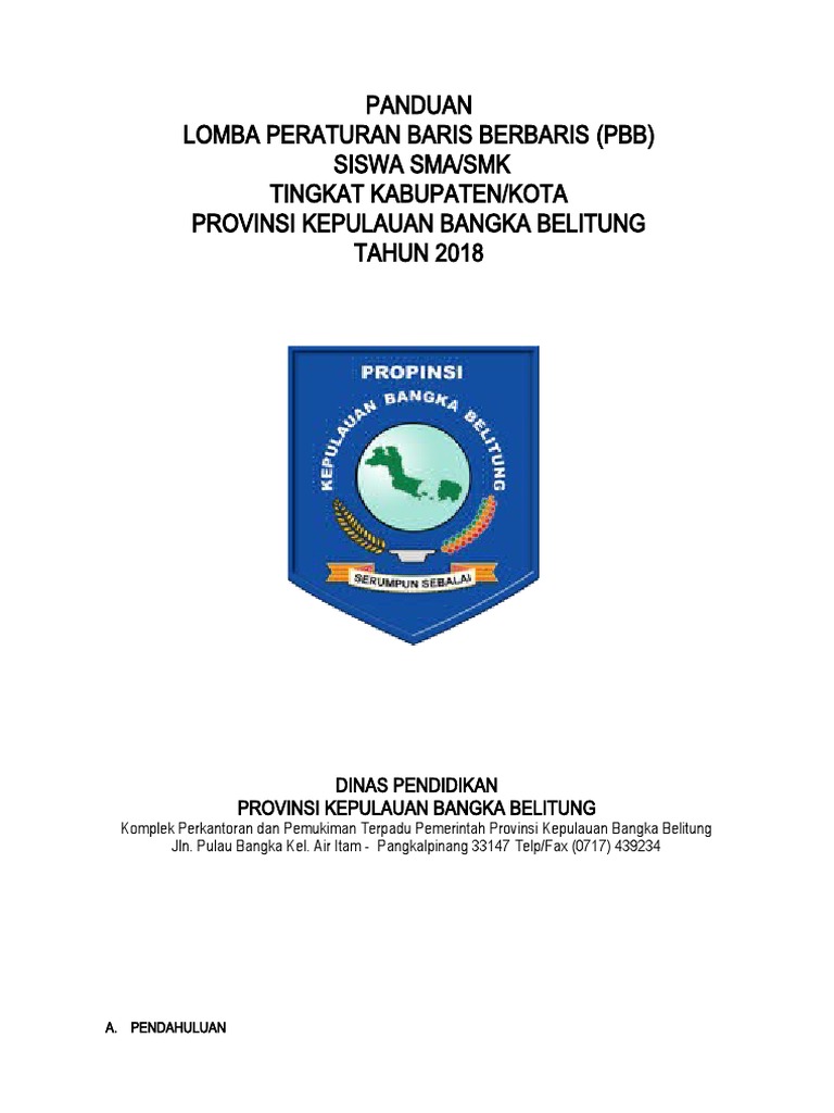 PANDUAN PBB (Model A4) | PDF