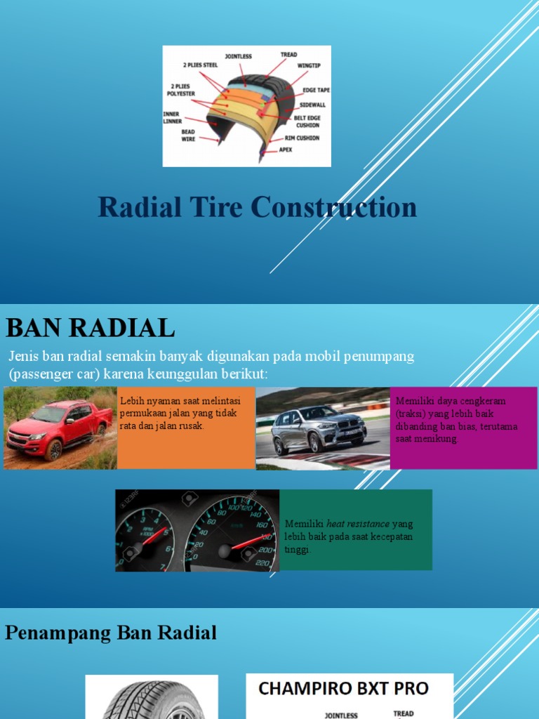 Konstruksi Ban Radial | PDF