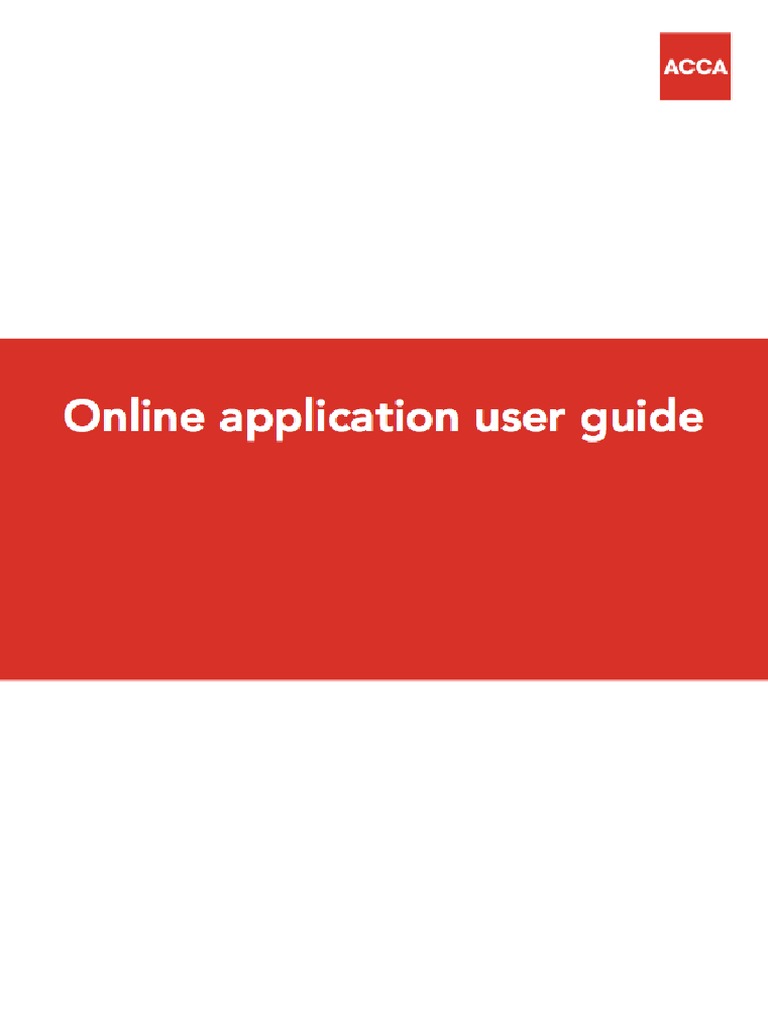 Online Application Userguide | PDF | Test (Assessment) | Computing