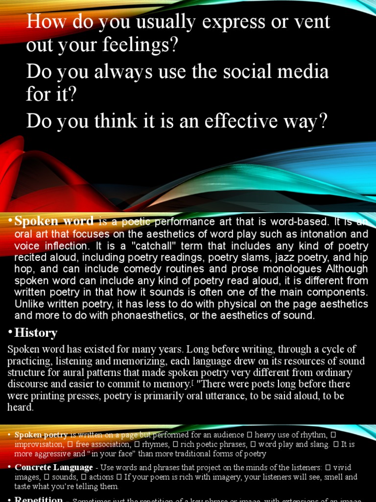 Hyper Poe Rty | PDF | Poetry | Spoken Word