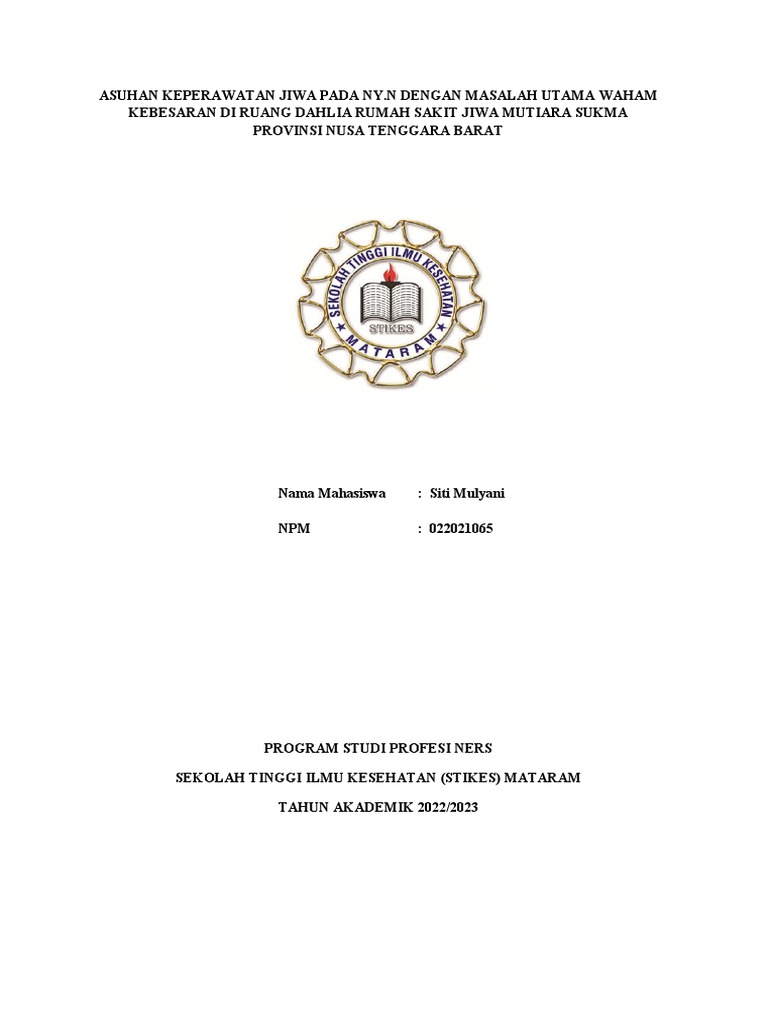 Waham Askep Jiwa Siti Mulyani | PDF