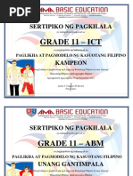 Buwan NG Wika Tarp | PDF