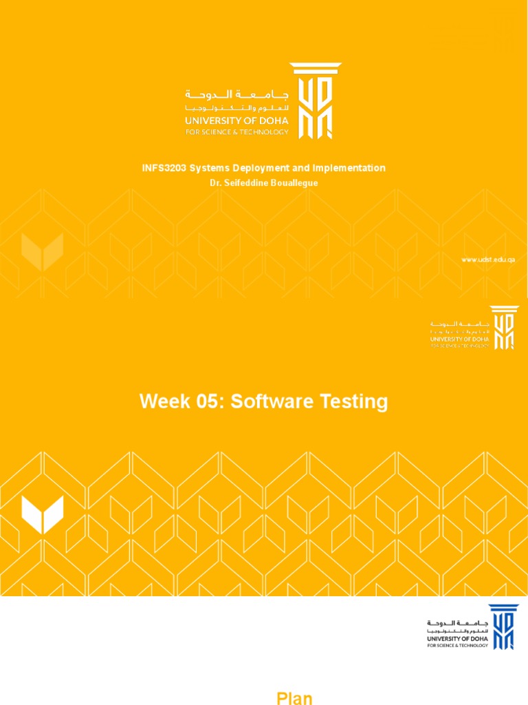 INFS3203 Systems Deployment and Implementation: Dr. Seifeddine ...