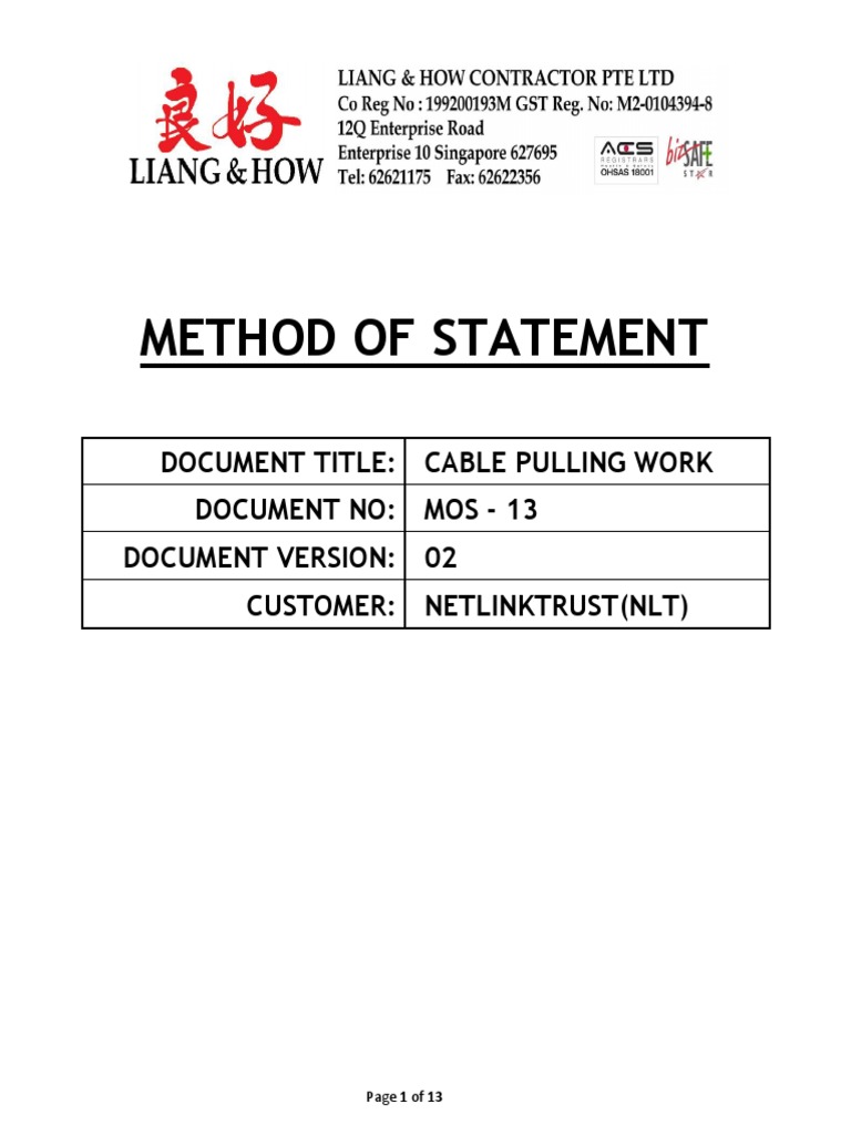 Cable Pulling Safety Procedures: A Comprehensive Guide to Ensuring Worker Safety During Cable ...