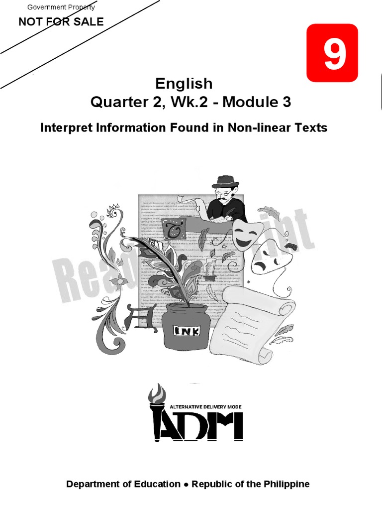 Eng9_Q2_M3_W2_Interpret Information Found in Non-linear Texts_V5 | PDF ...