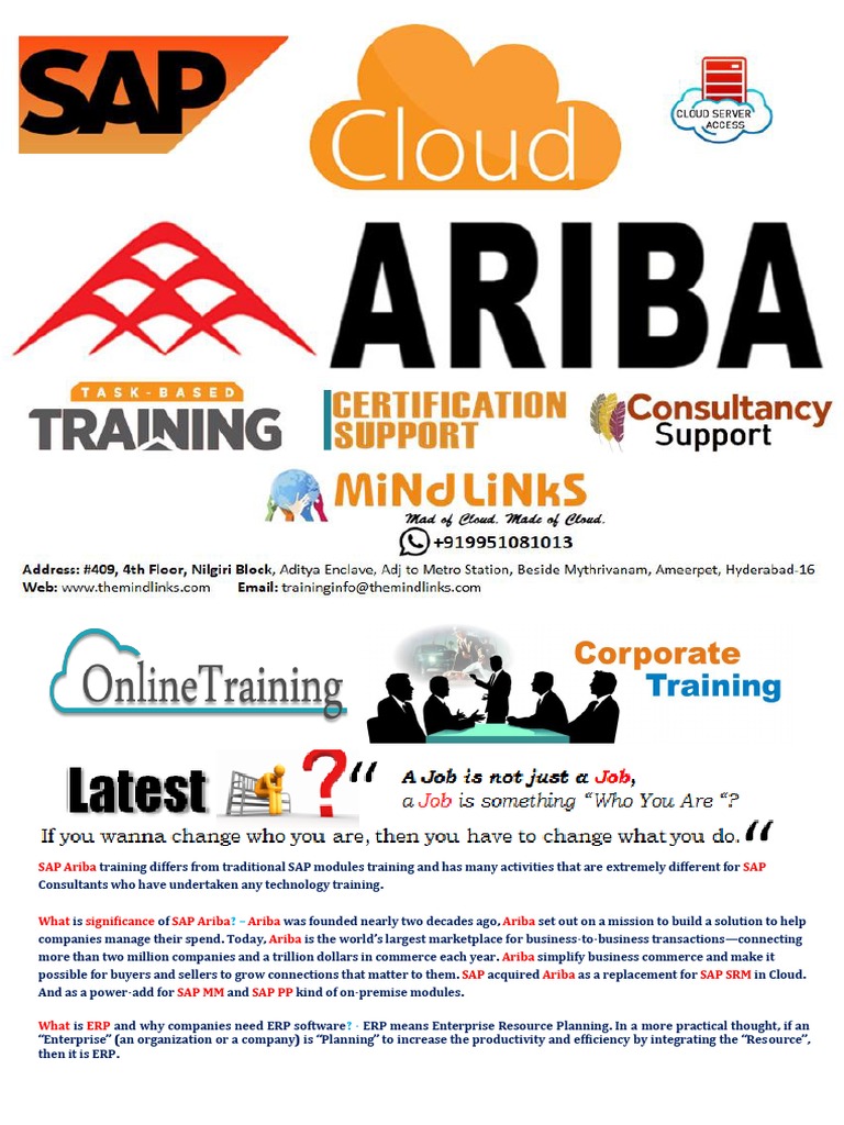 SAP Ariba Content MiNdLiNkS 2021may | Download Free PDF | Enterprise Resource Planning | Cloud ...
