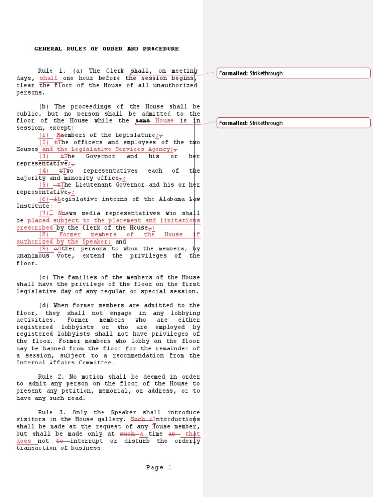 House Rules 2023 Overview | PDF | United States House Of ...