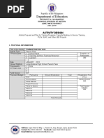 SAMPLE TRAINING MATRIX For GAD | PDF